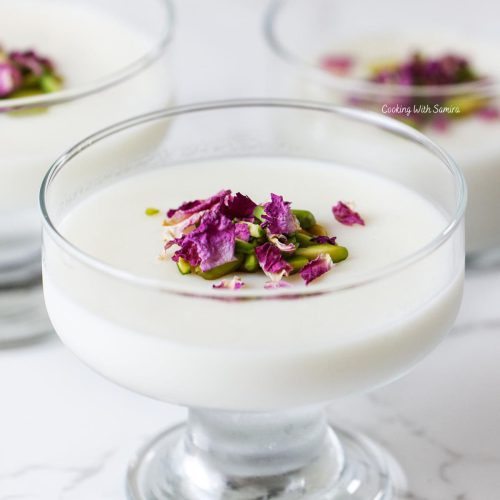 Fereni Recipe (Persian Rice Flour Pudding)