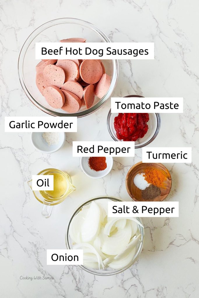 Sosis Bandari Recipe (Spicy Sausages and Onion)