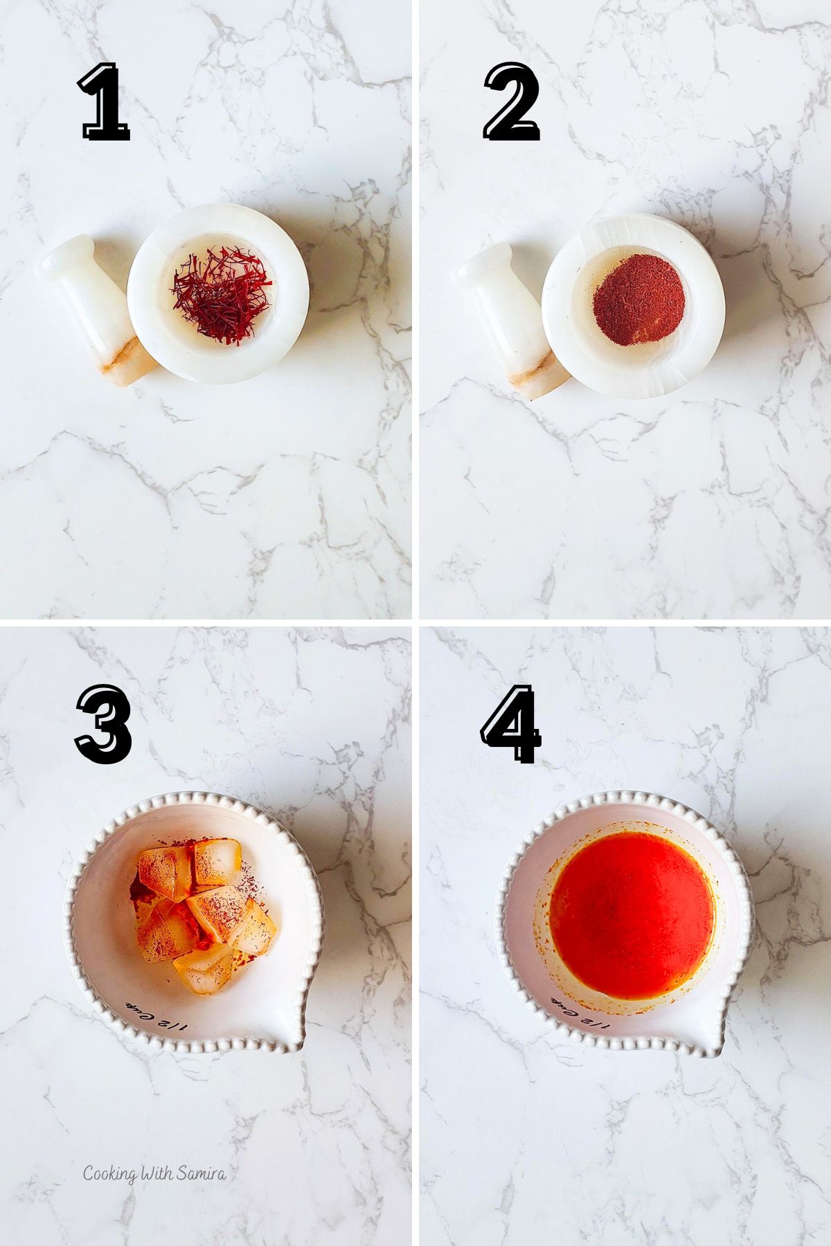 How to Bloom Saffron (Two Ways)