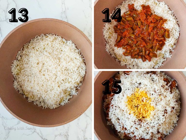 Lubia Polo Recipe (Persian Green Bean Rice)