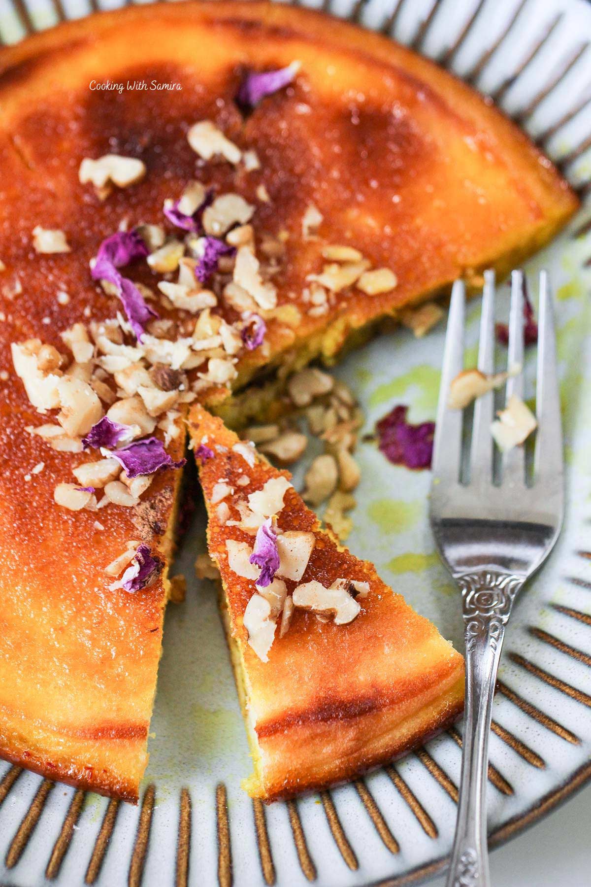 Khagineh Recipe (Persian Sweet Omelet)