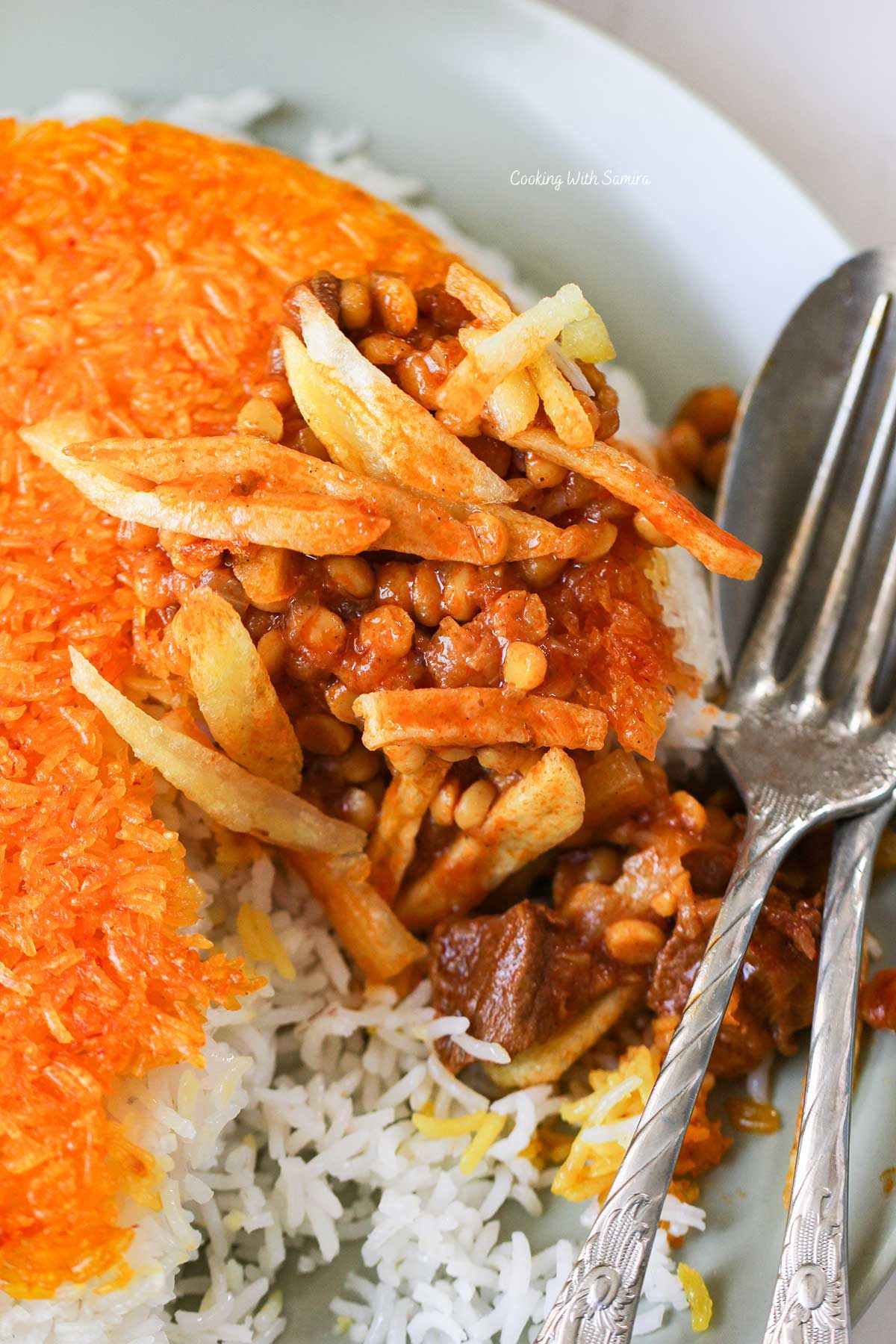 Khoresh Gheymeh Recipe (Persian Yellow Split Pea Stew)