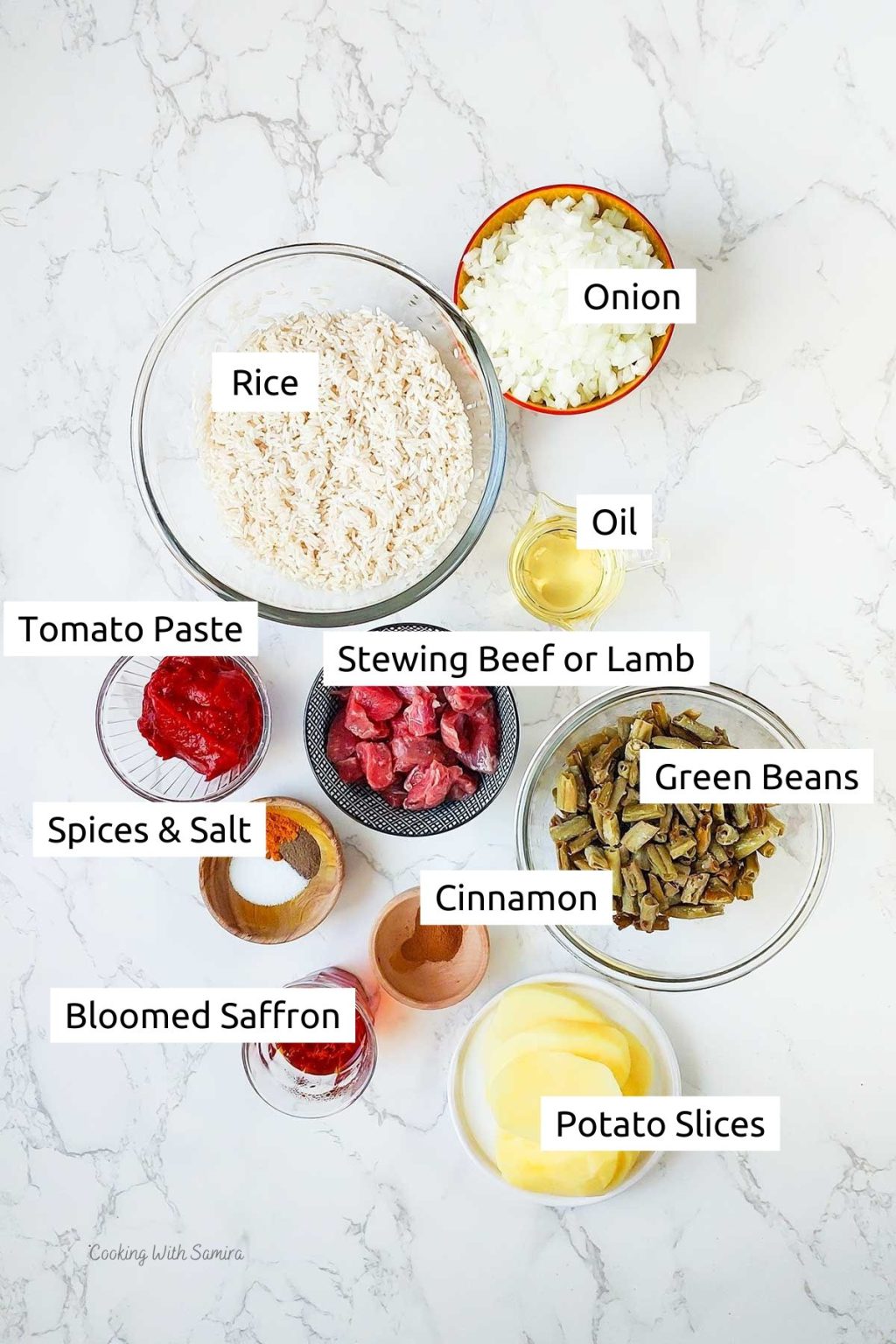 Lubia Polo Recipe (Persian Green Bean Rice)