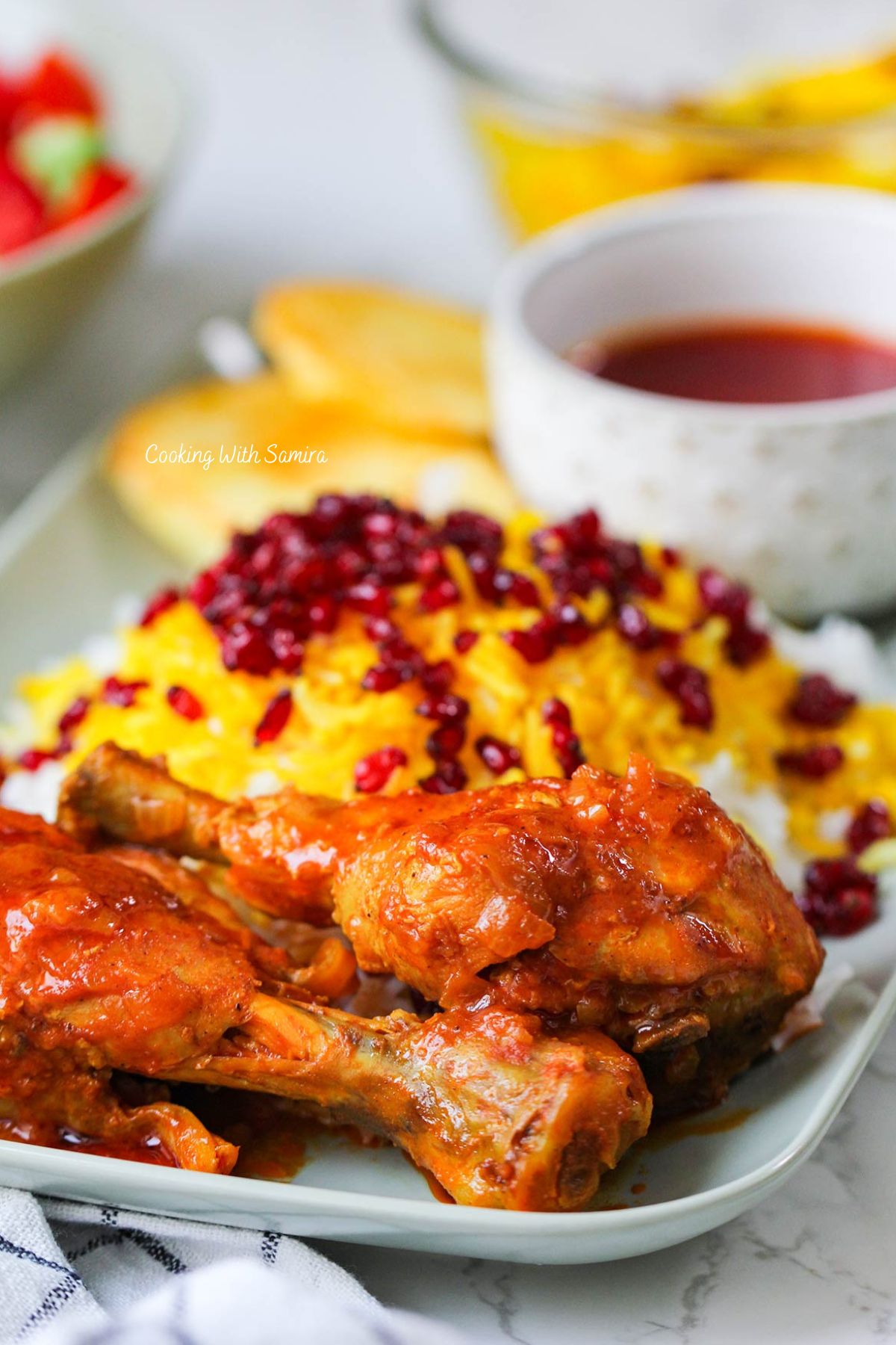 Zereshk Polo Recipe (Persian Barberry Rice With Chicken)