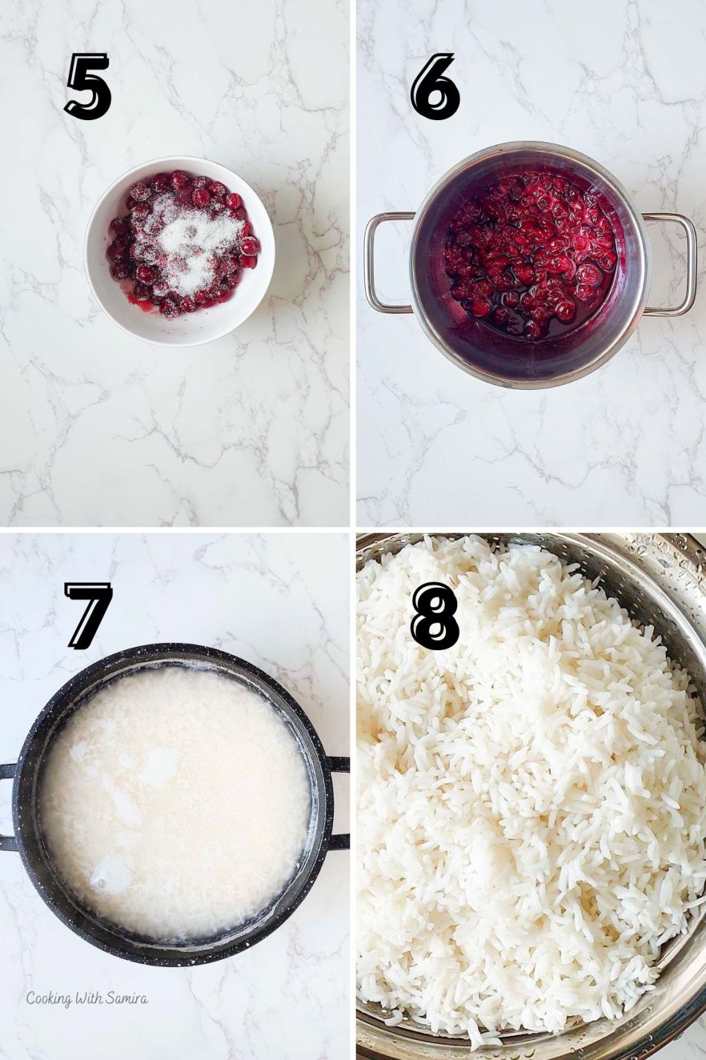 Albaloo Polo Recipe (Persian Sour Cherry Rice)