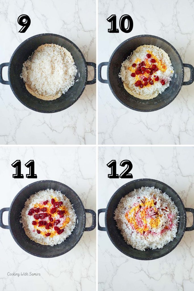 Albaloo Polo Recipe (Persian Sour Cherry Rice)