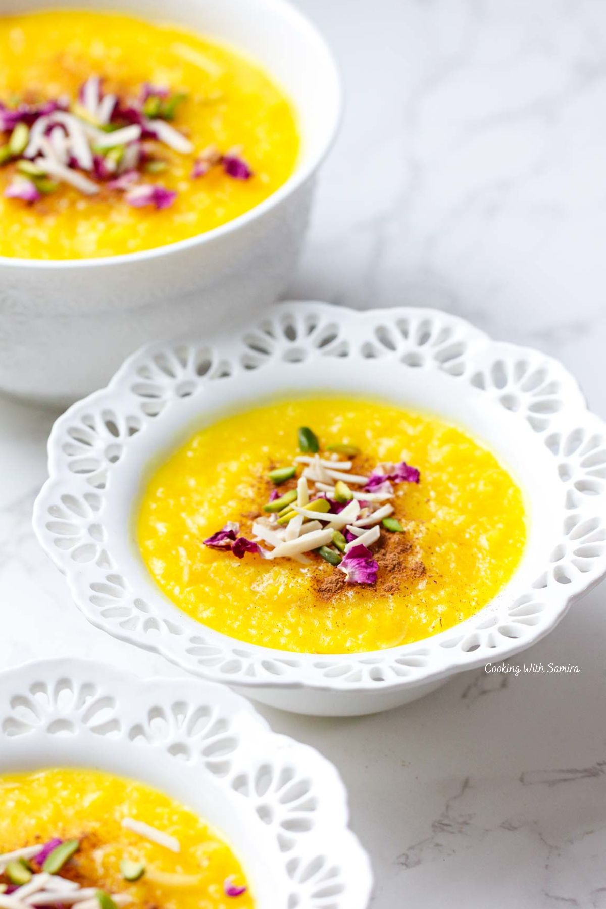 Sholeh Zard Recipe (Persian Saffron Rice Pudding)