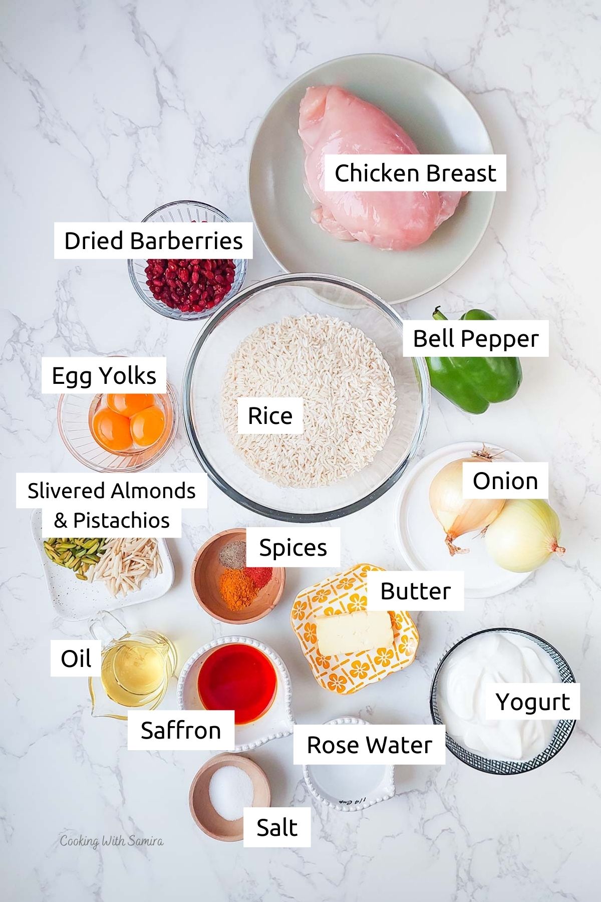 Tahchin Recipe (Persian Saffron Rice Cake)