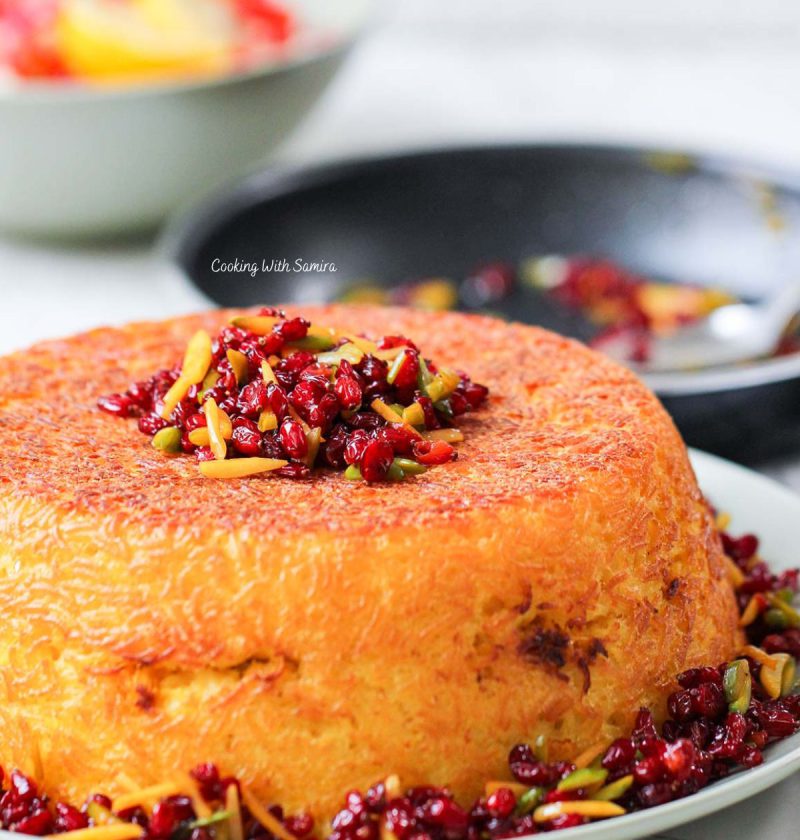Tahchin Recipe (Persian Saffron Rice Cake)
