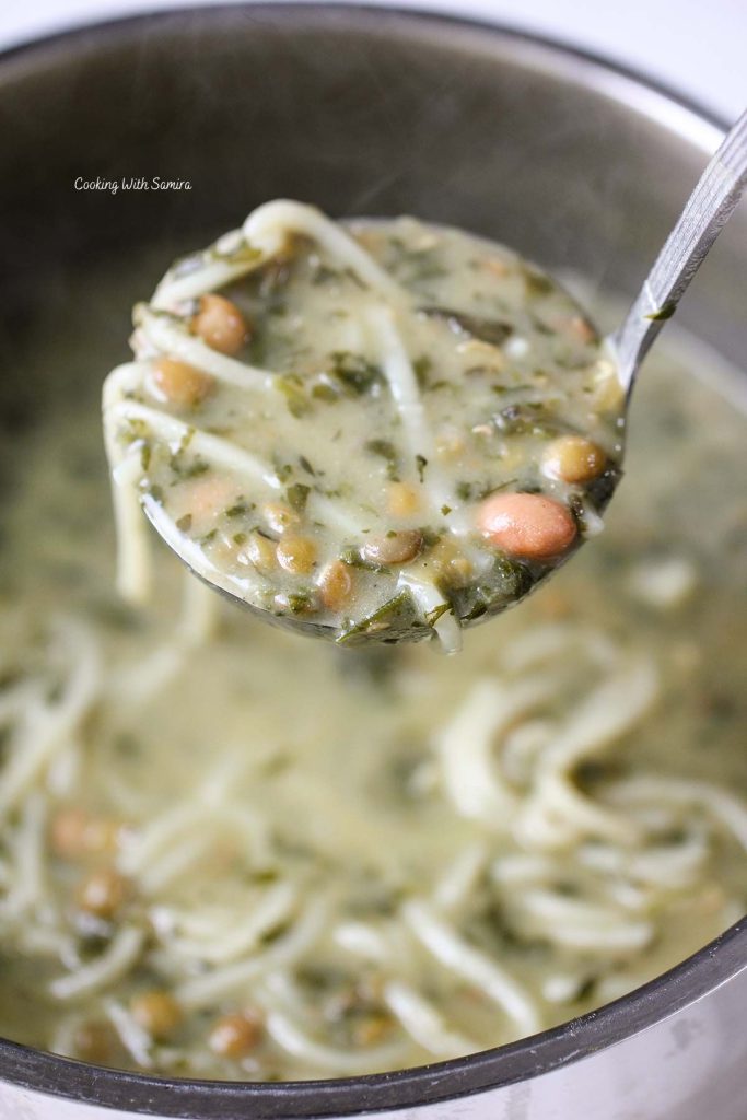 Ash Reshteh Recipe (Persian Noodle Soup)