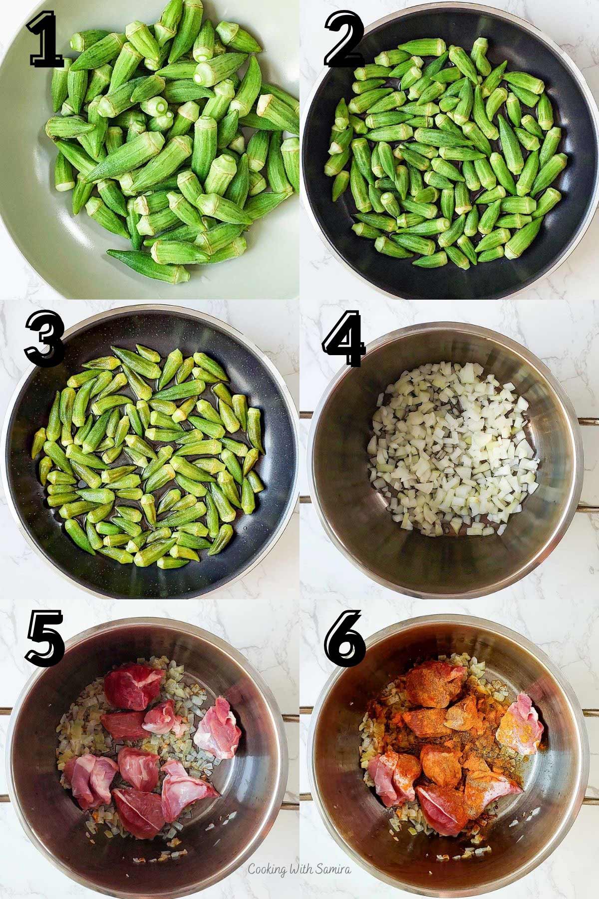 Khoresh Bamieh Recipe (Persian Okra Stew)
