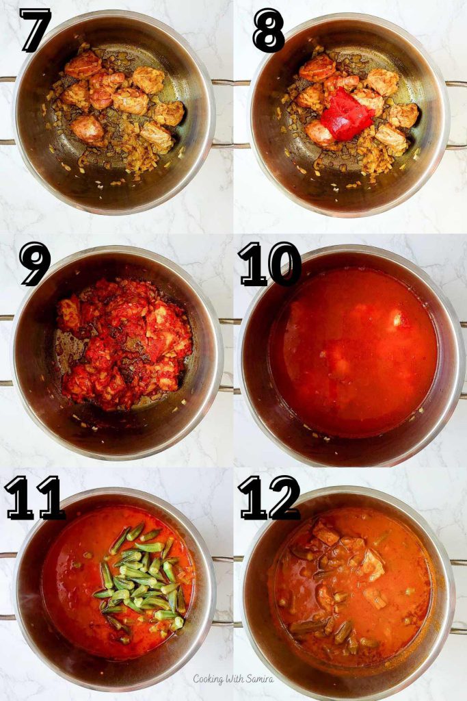 Khoresh Bamieh Recipe (Persian Okra Stew)