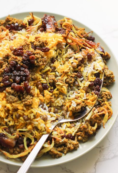 Zereshk Polo Recipe (Persian Barberry Rice With Chicken)