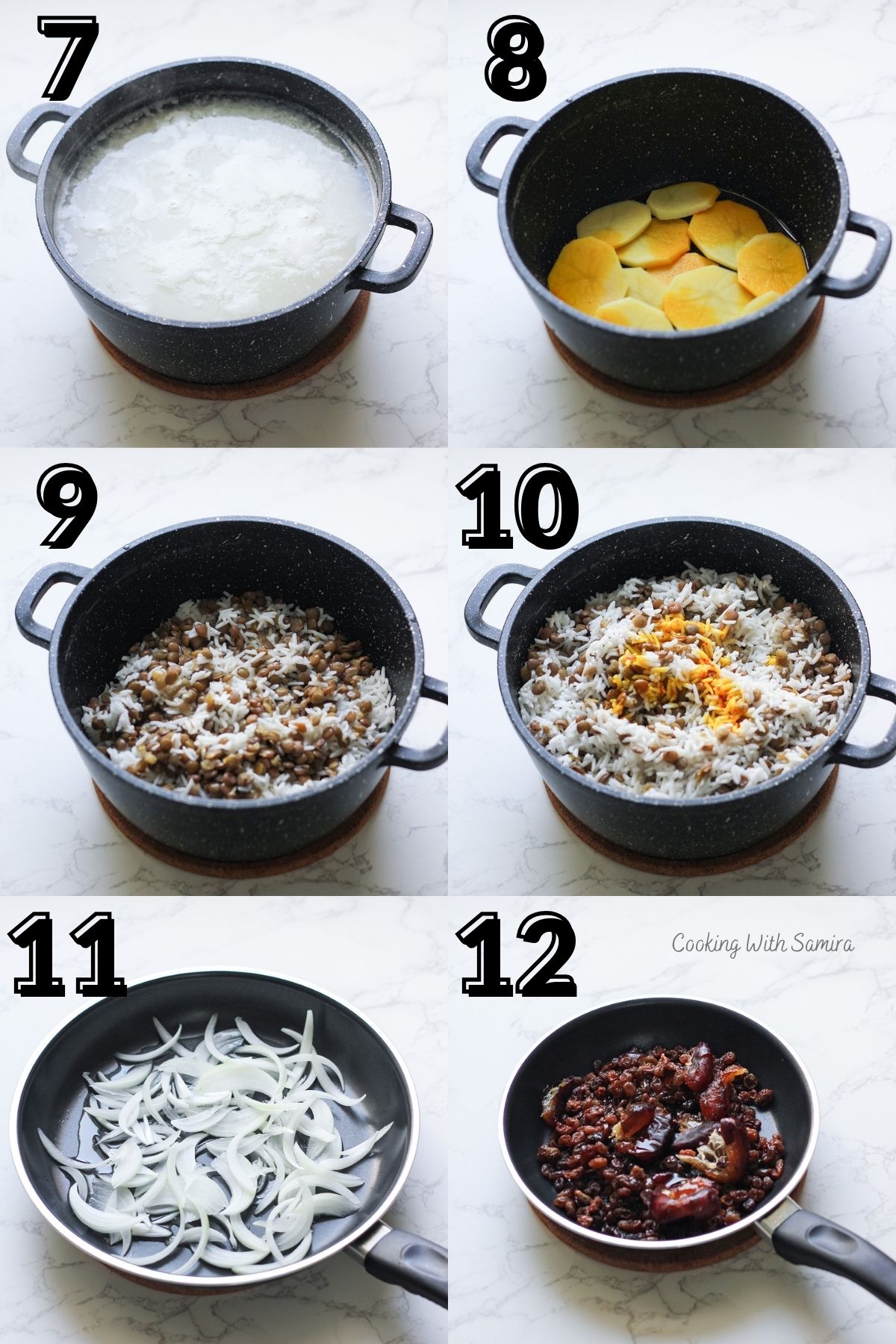 Adas Polo Recipe (Persian Lentil Rice)