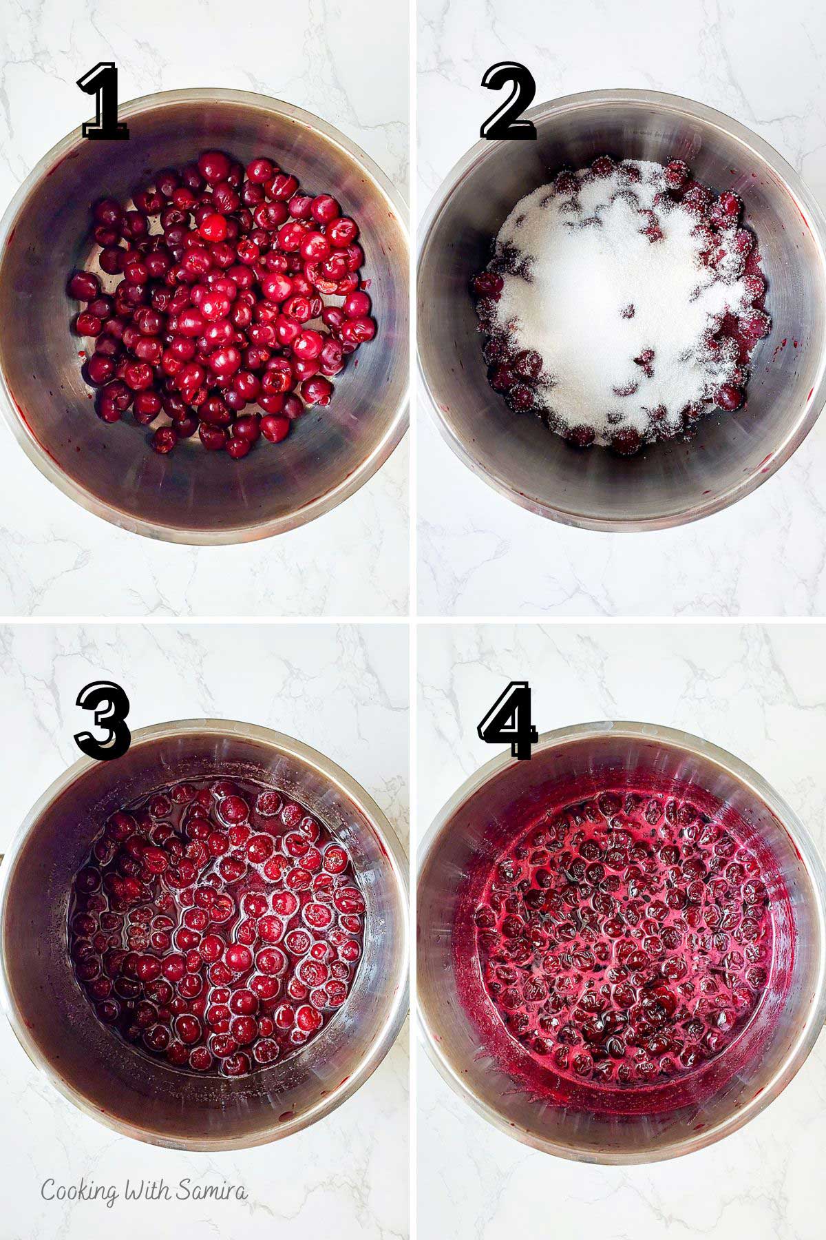 Morabaye Albaloo (Persian Sour Cherry Jam)