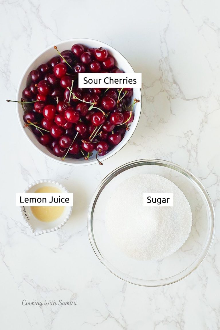 Morabaye Albaloo (Persian Sour Cherry Jam)