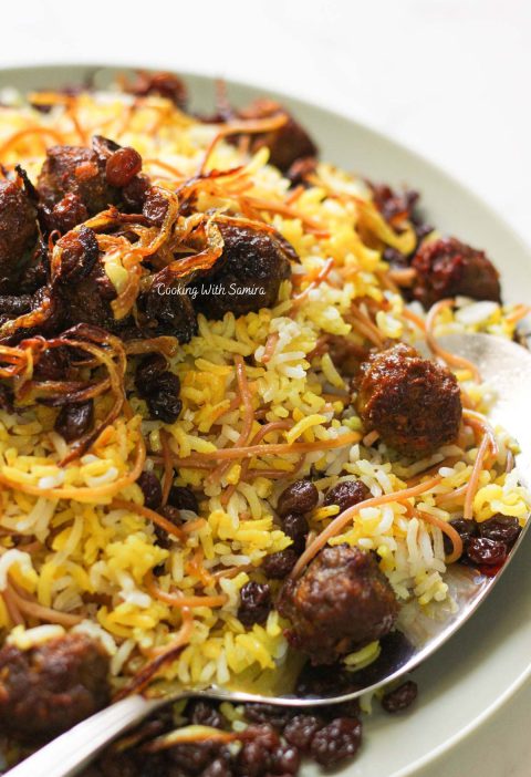 Zereshk Polo Recipe (Persian Barberry Rice With Chicken)