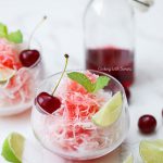 Faloodeh Recipe (Lime and Rose Water Granita With Rice Noodles)