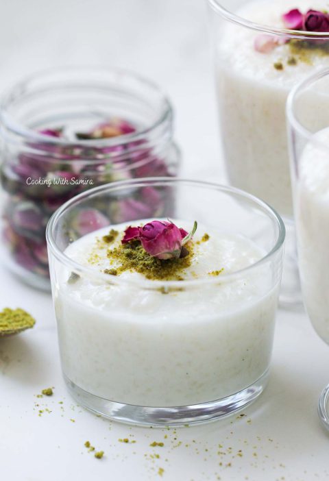 Fereni Recipe (Persian Rice Flour Pudding)