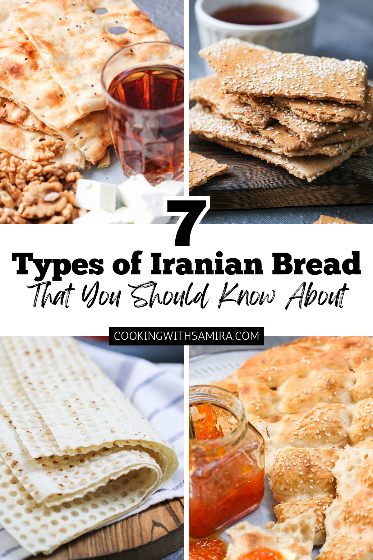 7 Types of Iranian Bread That You Should Know About