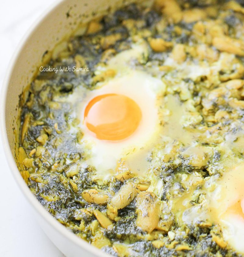 Baghali Ghatogh Recipe (Persian Beans and Eggs Stew)