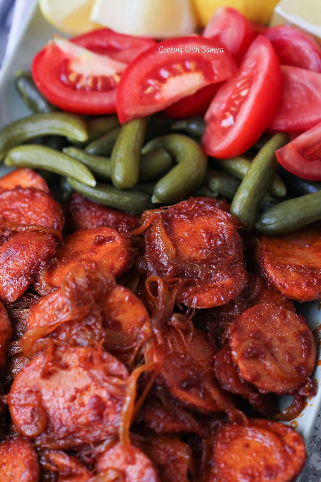 Sosis Bandari Recipe (Spicy Sausages and Onion)