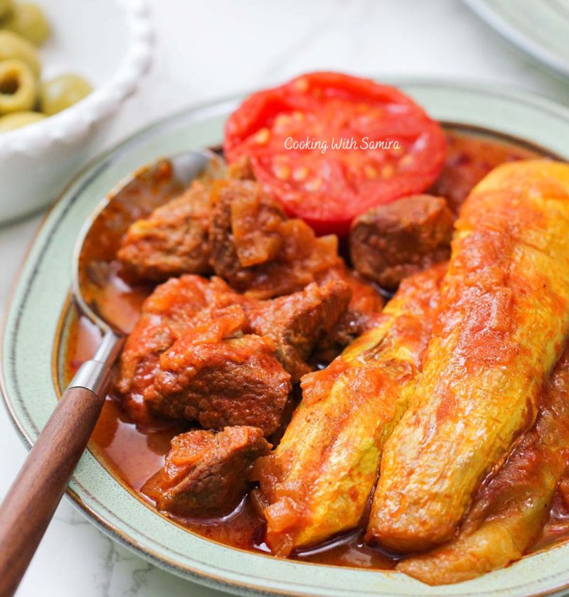 Khoresh Kadoo Recipe (Persian Zucchini Stew)