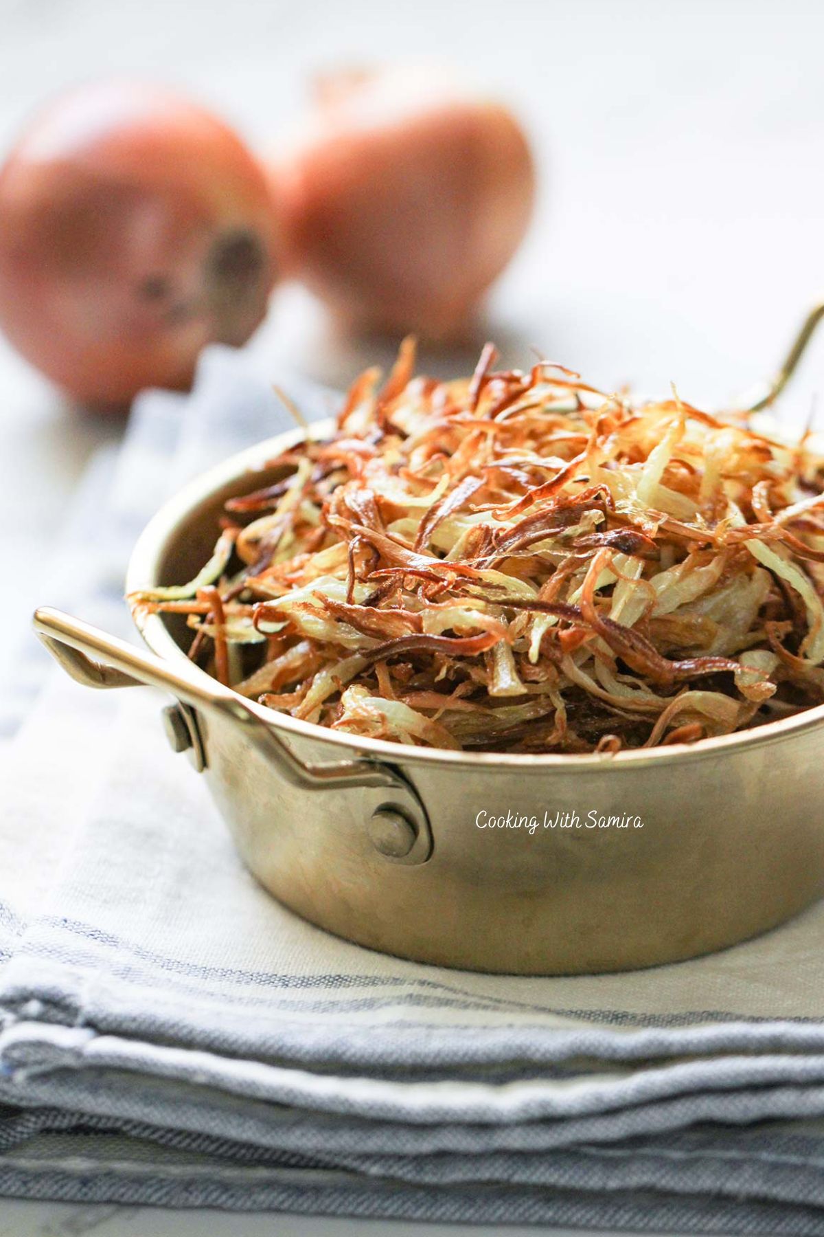 Piaz Dagh (Crispy Fried Onions)